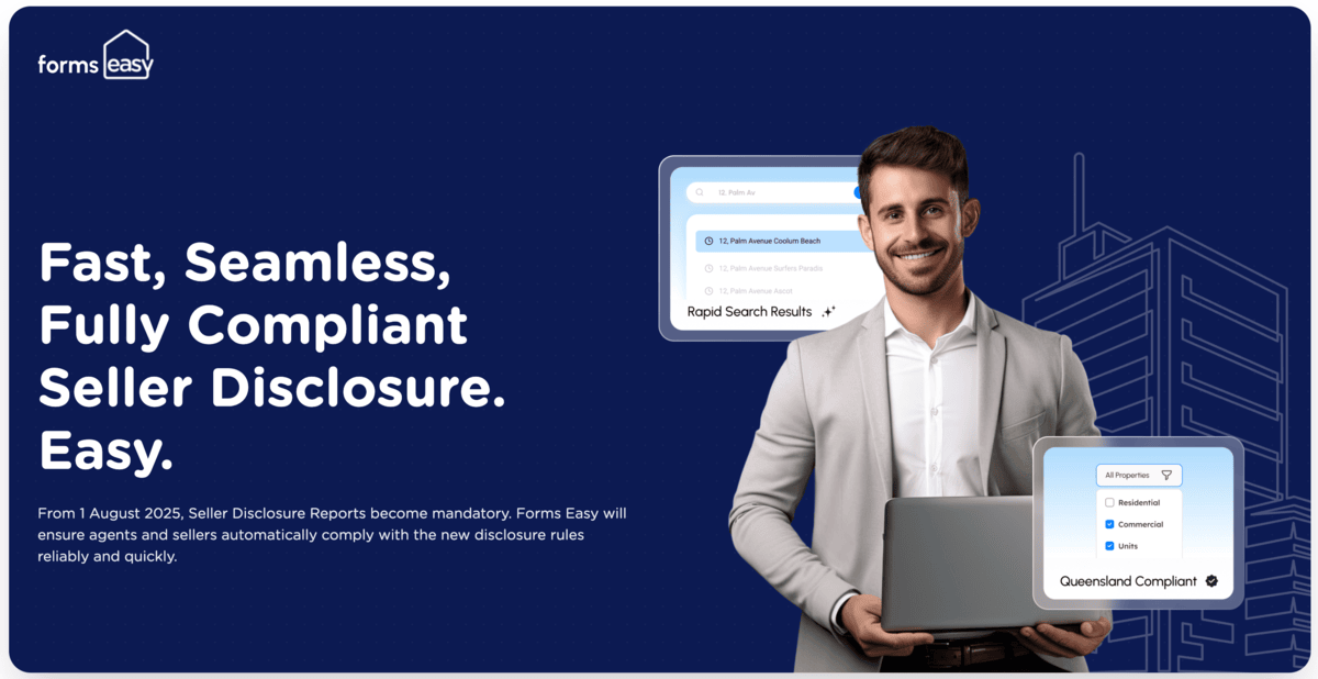 Forms Easy - Fast, Seamless, Fully Compliant Queensland Seller ...